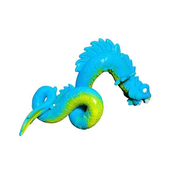 Toys | Blue Green Sea Dragon Sea Monster Rubber Figure | Poshmark